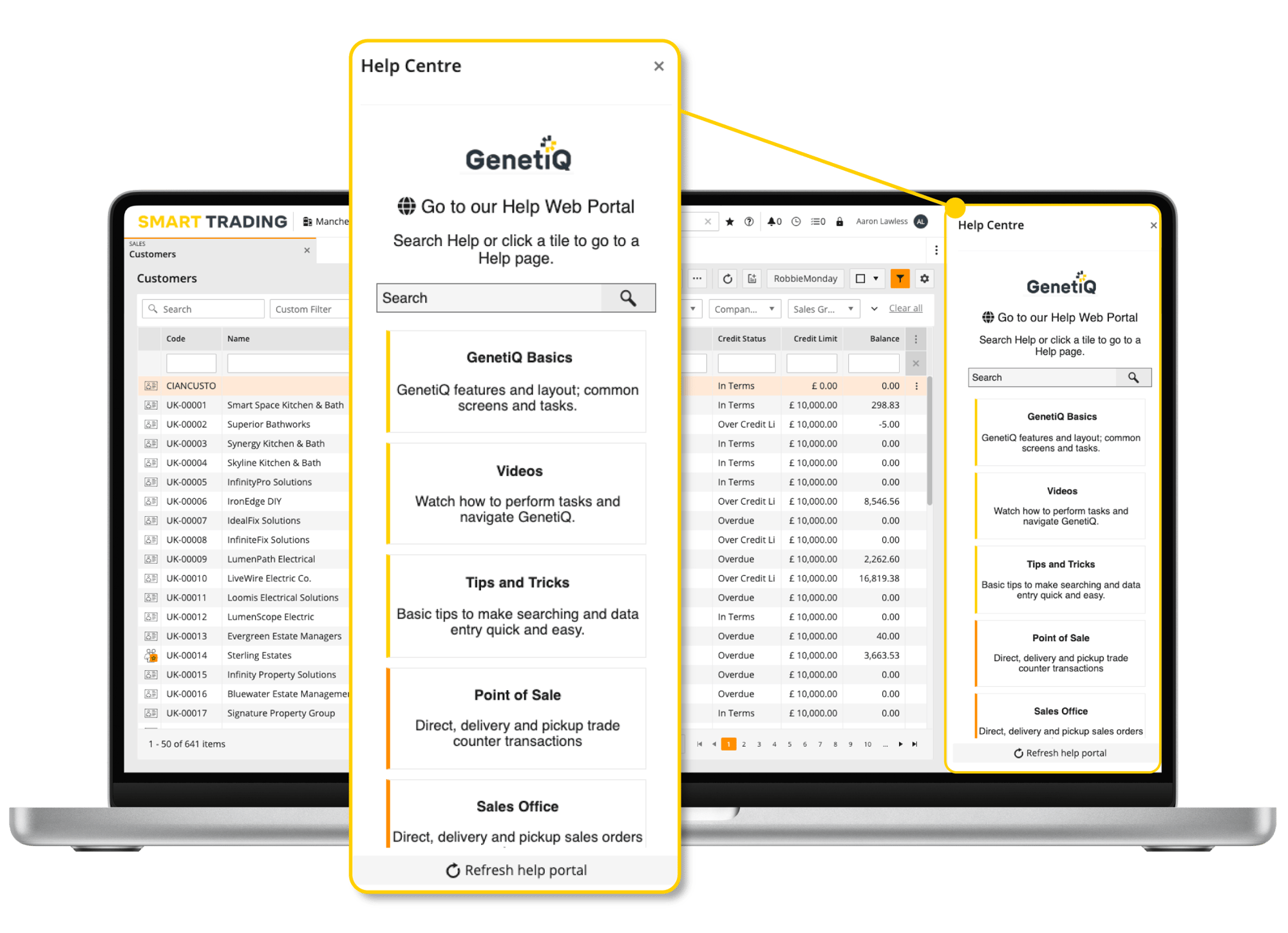 GenetiQ | Browser Based ERP Software | Intact