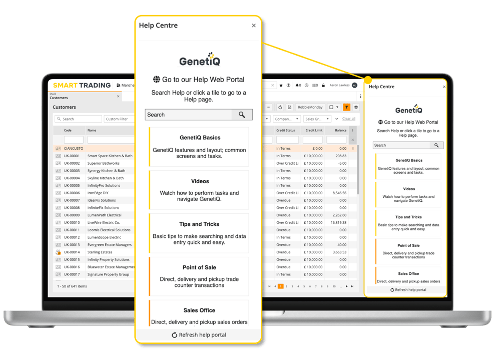 GenetiQ | Browser Based ERP Software | Intact